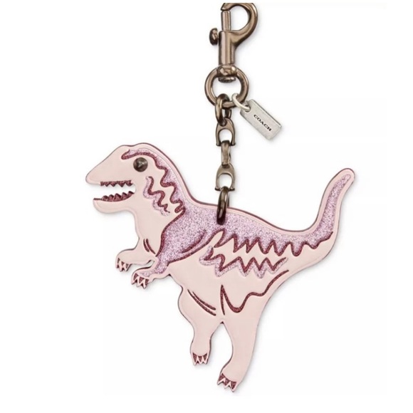 Coach | Bags | Coach Rexy Pink Leather Bag Charm Very Rare Collectible ...